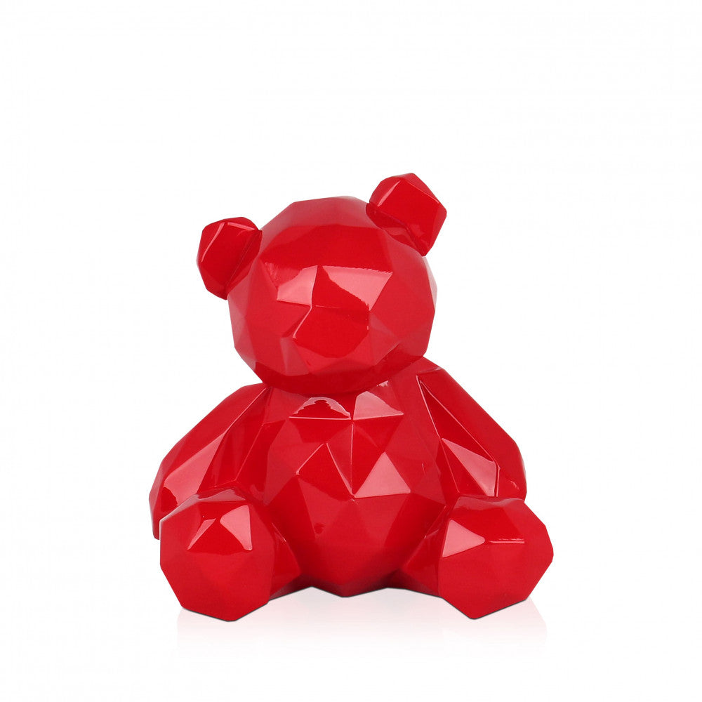 Sculpture Resin Low Poly Bear PM – Au Gant Rouge